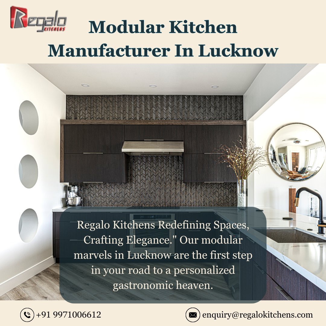Modular Kitchen Manufacturer In Lucknow - Regalokichens - Medium