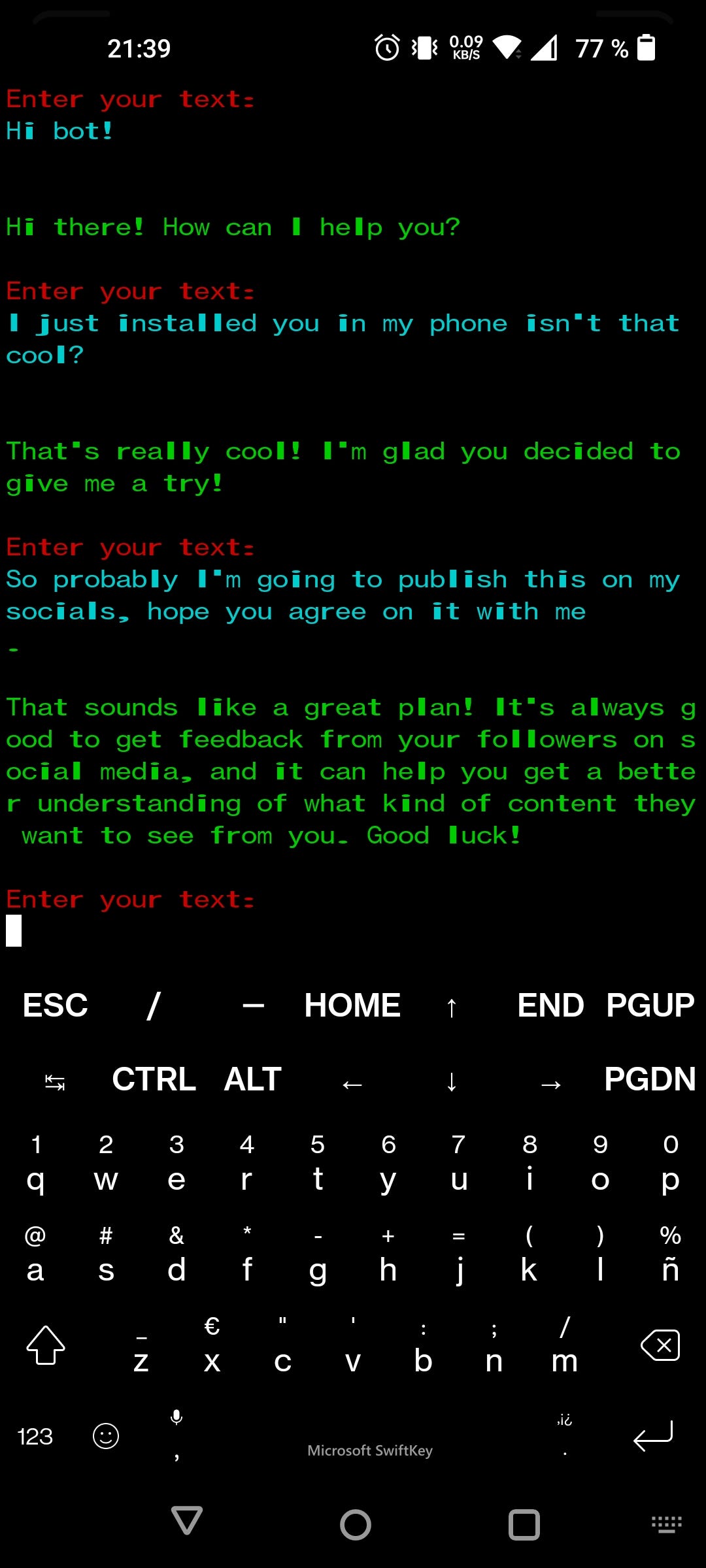 Conversate Or Talk With Chatgpt In Your Own Terminal By Axlfc Medium