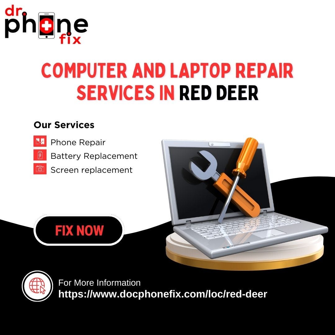 Expert Computer and Laptop Repair Services in Red Deer by Dr. Phone Fix ...