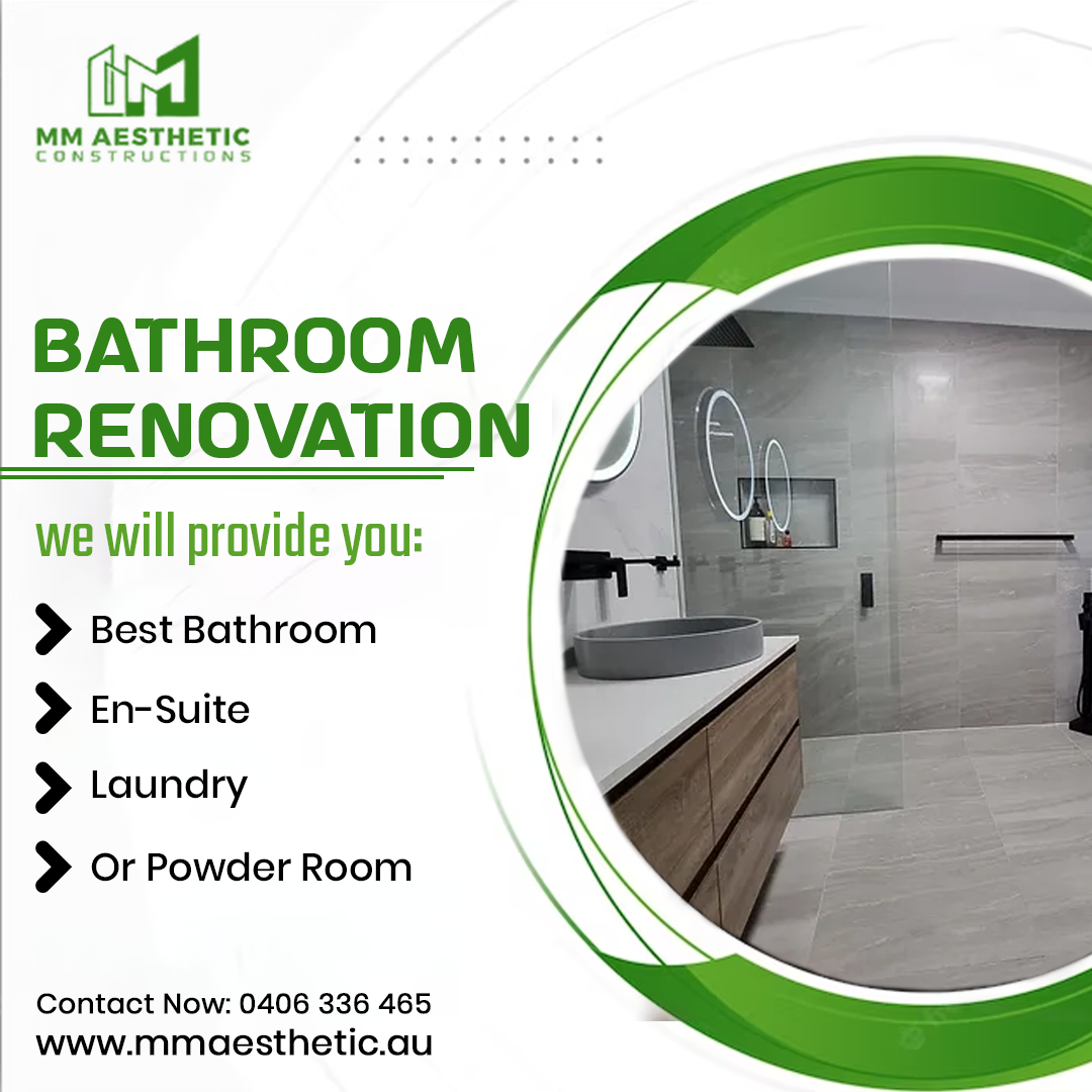 Bathroom renovations Caulfield - MM Contruction - Medium