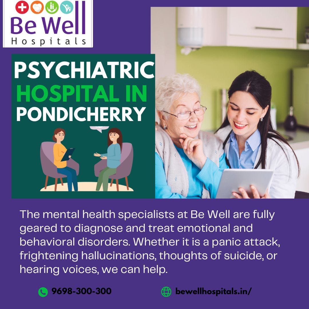 Psychiatric Hospital in Pondicherry - Be Well Hospitals - Medium