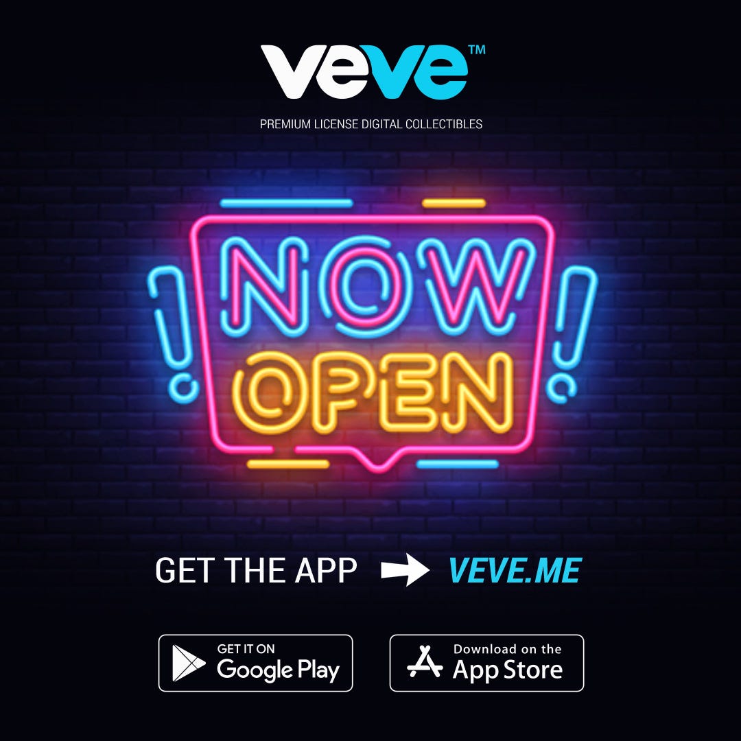 Start Your Digital Collection Today With VeVe! | ECOMI