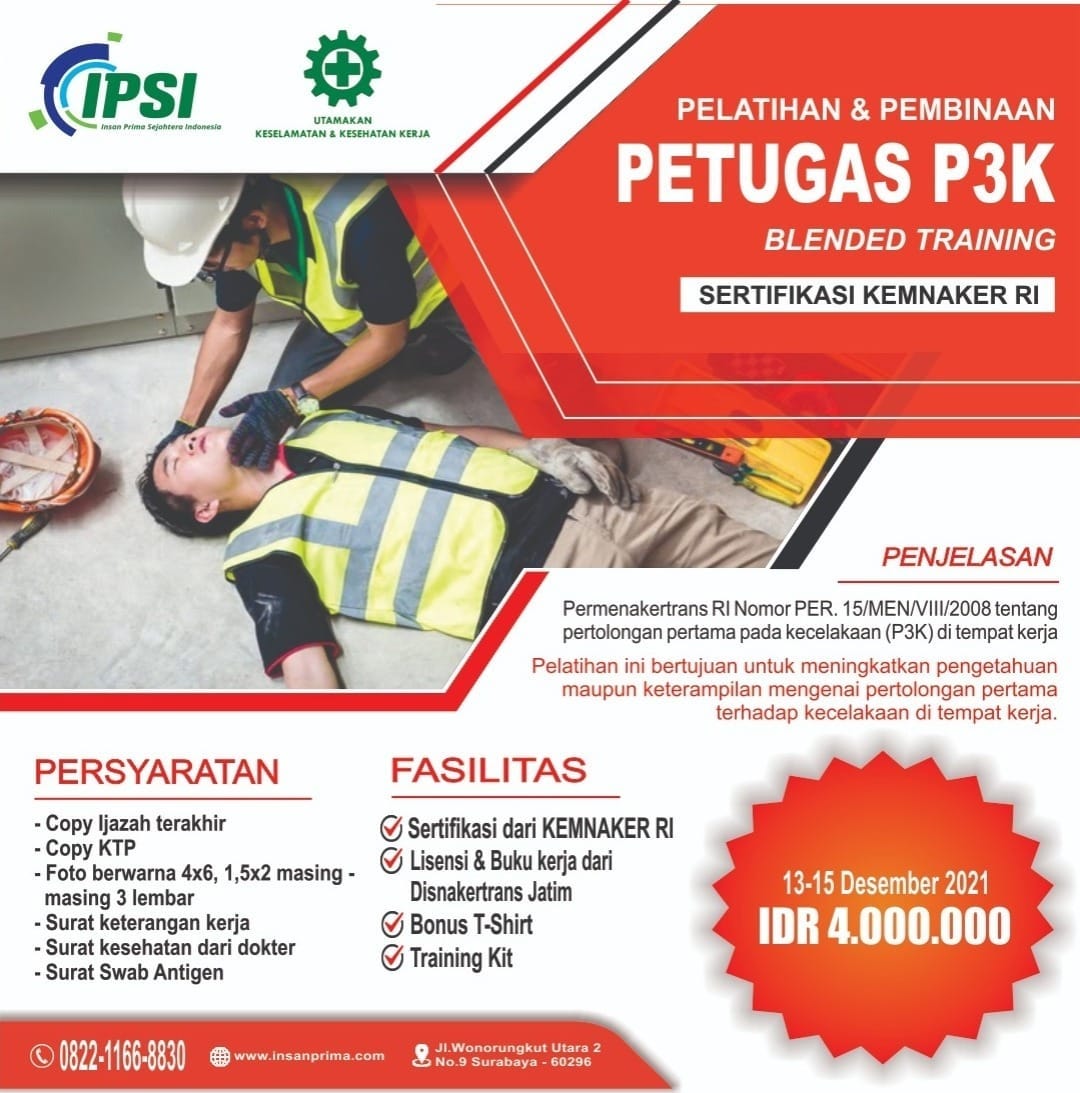 Petugas P3K - Sertifikasikteknisilistrik - Medium