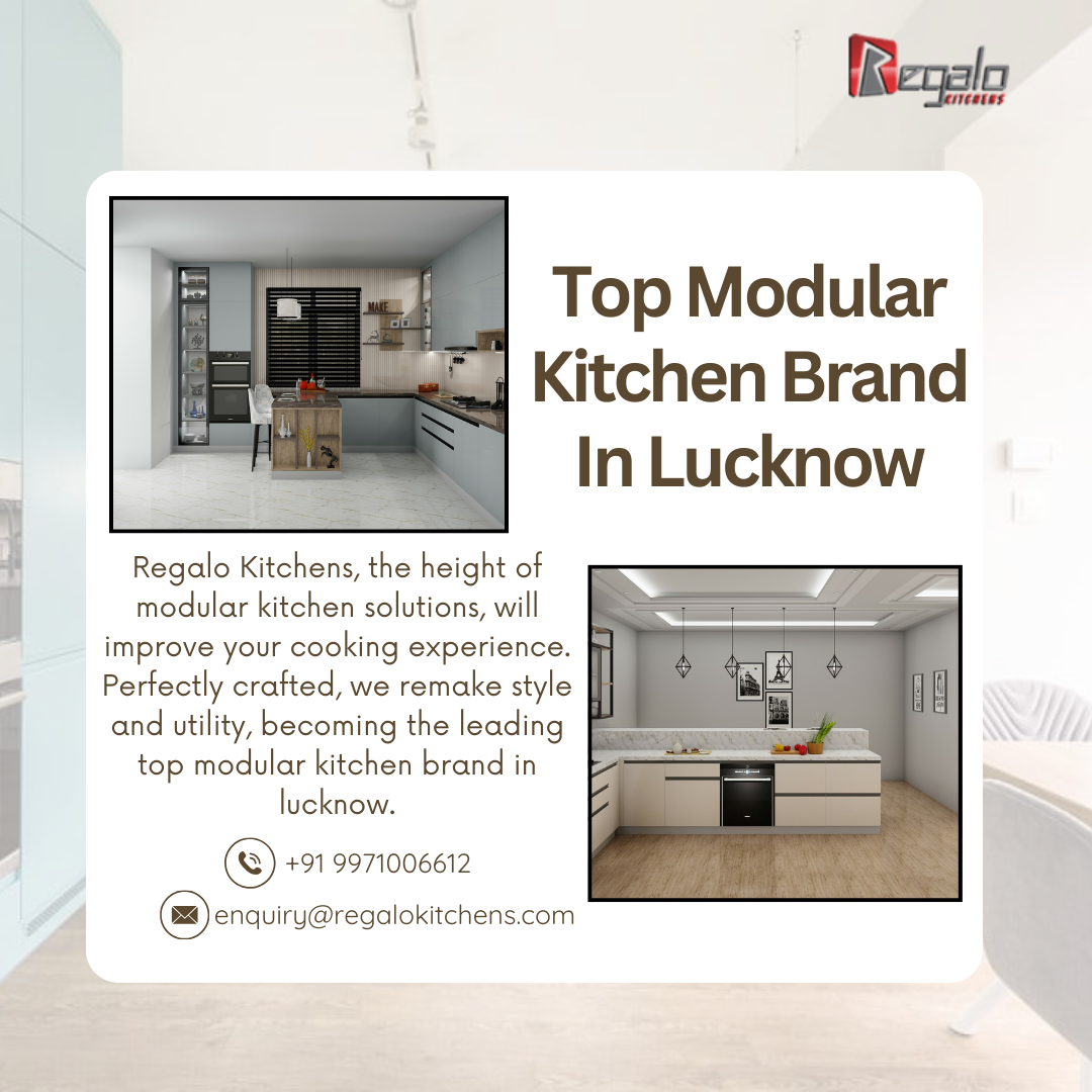 Top Modular Kitchen Brand In Lucknow | Regalo Kitchens - Regalo ...