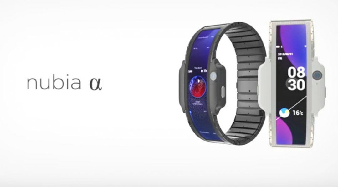 Nubia Alpha is the world’s first wearable smartphone | by Techie Scoops ...