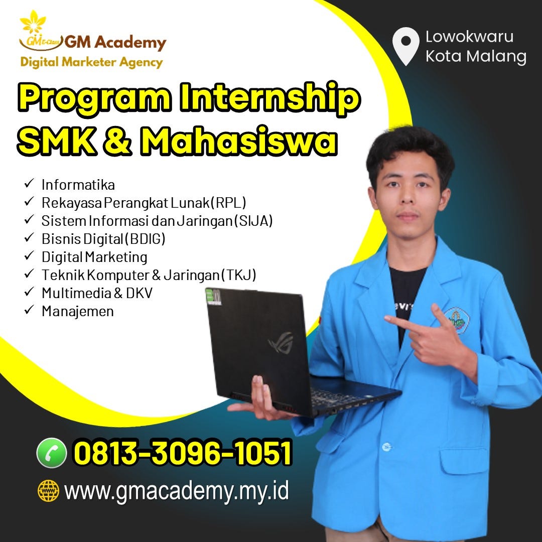 Info Magang SMK 2024, Hub 0813–3096–1051 | by Iamqogmacademy | Medium