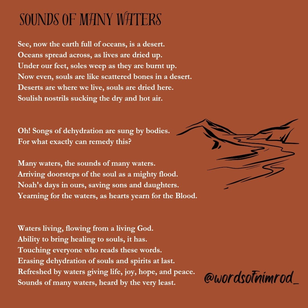 This is an explanation to few of my lines in the acrostic poem titled ...