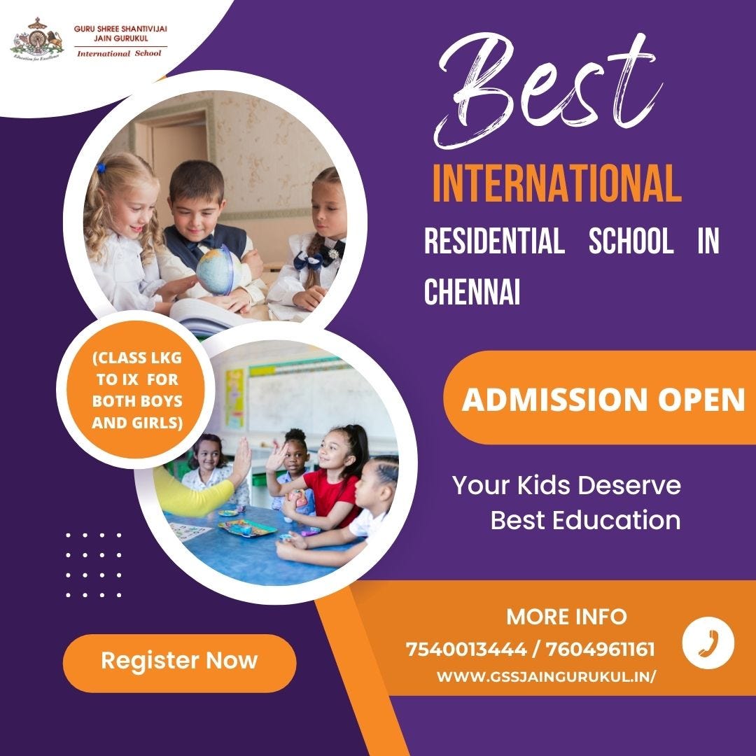 What Are The Best International Residential Schools In Chennai By