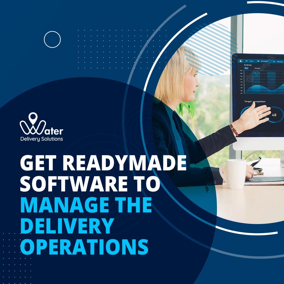 Software for Delivery Business - Water Delivery Solutions - Medium