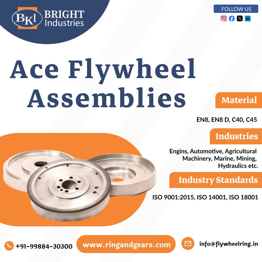 Ace flywheel assemblies - Bright Industries - Medium
