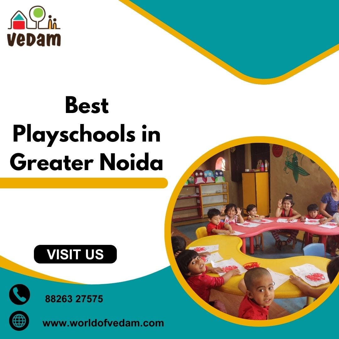 Best Playschools in Greater Noida - Vedam Preschool - Medium