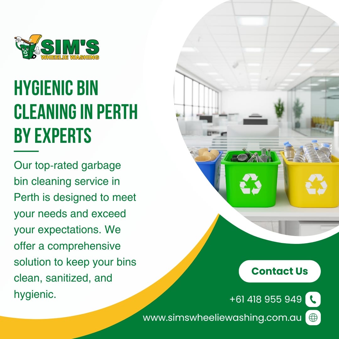 Shine Bright: The Ultimate Guide to Bin Cleaning in Perth! - Sim's ...