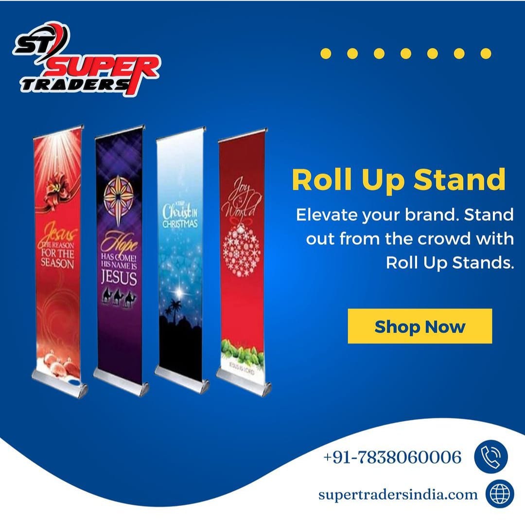 Elevate your brand and stand out of the crowd with Roll Up Stands ...