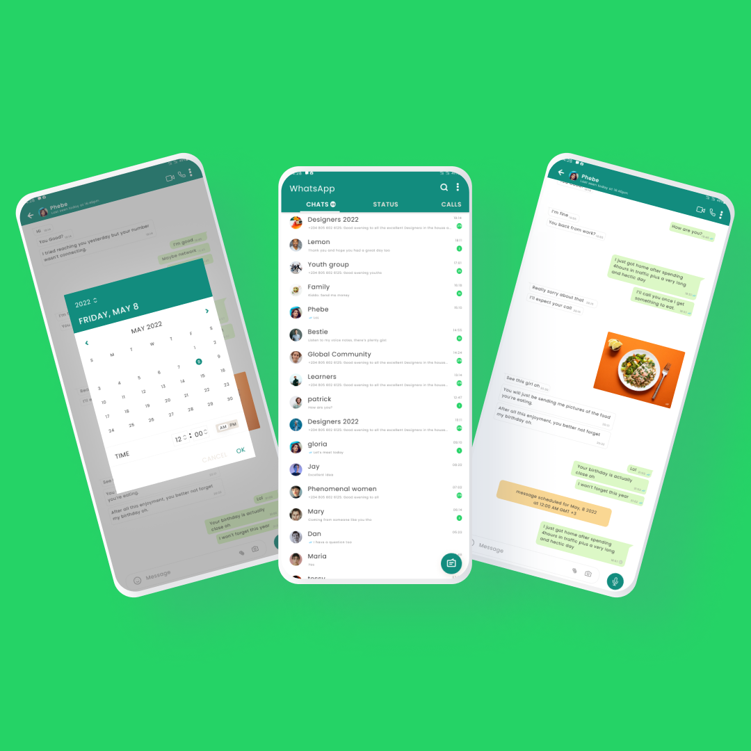 Case Study: WhatsApp Schedule Feature | by Matilda Anashie | Medium