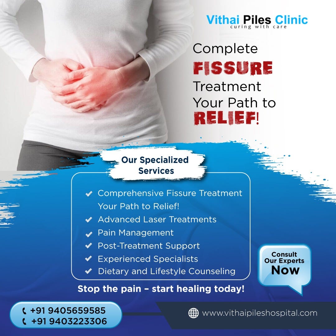 Best fissure treatment in Pune - Vithai piles hospital - Medium