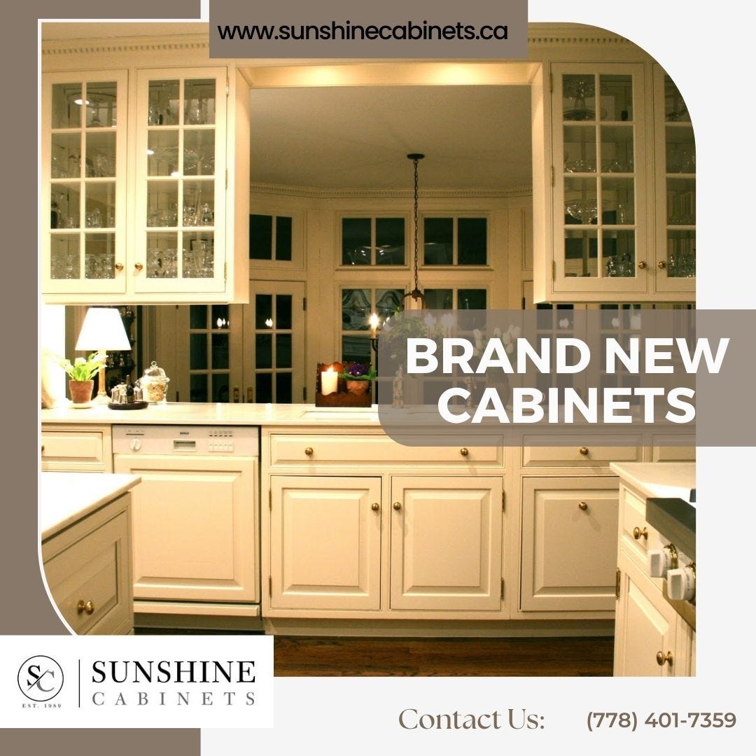 Elevating Your Home’s Style: The Power of New Cabinets | by Sunshinecabinetswoodworksltd | Jan ...