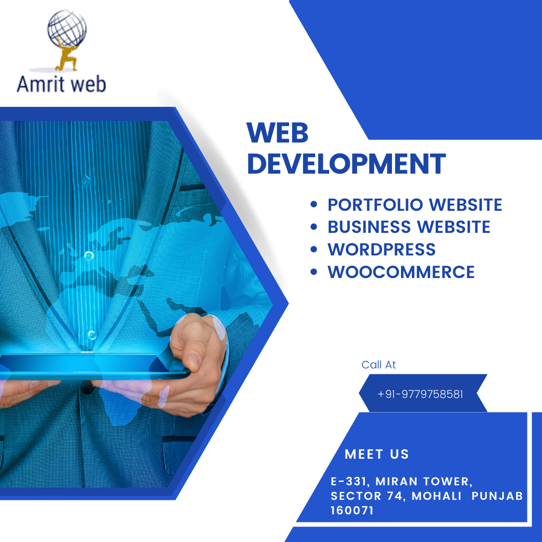Popular Web Development Agency In Mohali | Amrit web - Amritweb Seo ...