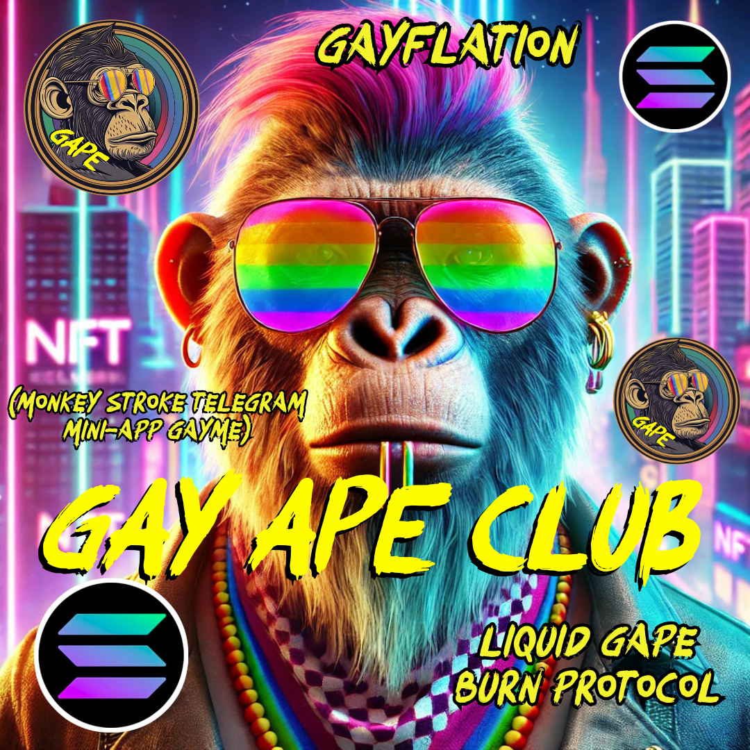 How Gay Ape Club is Redefining Crypto Marketing with Humor & Fun | by ...