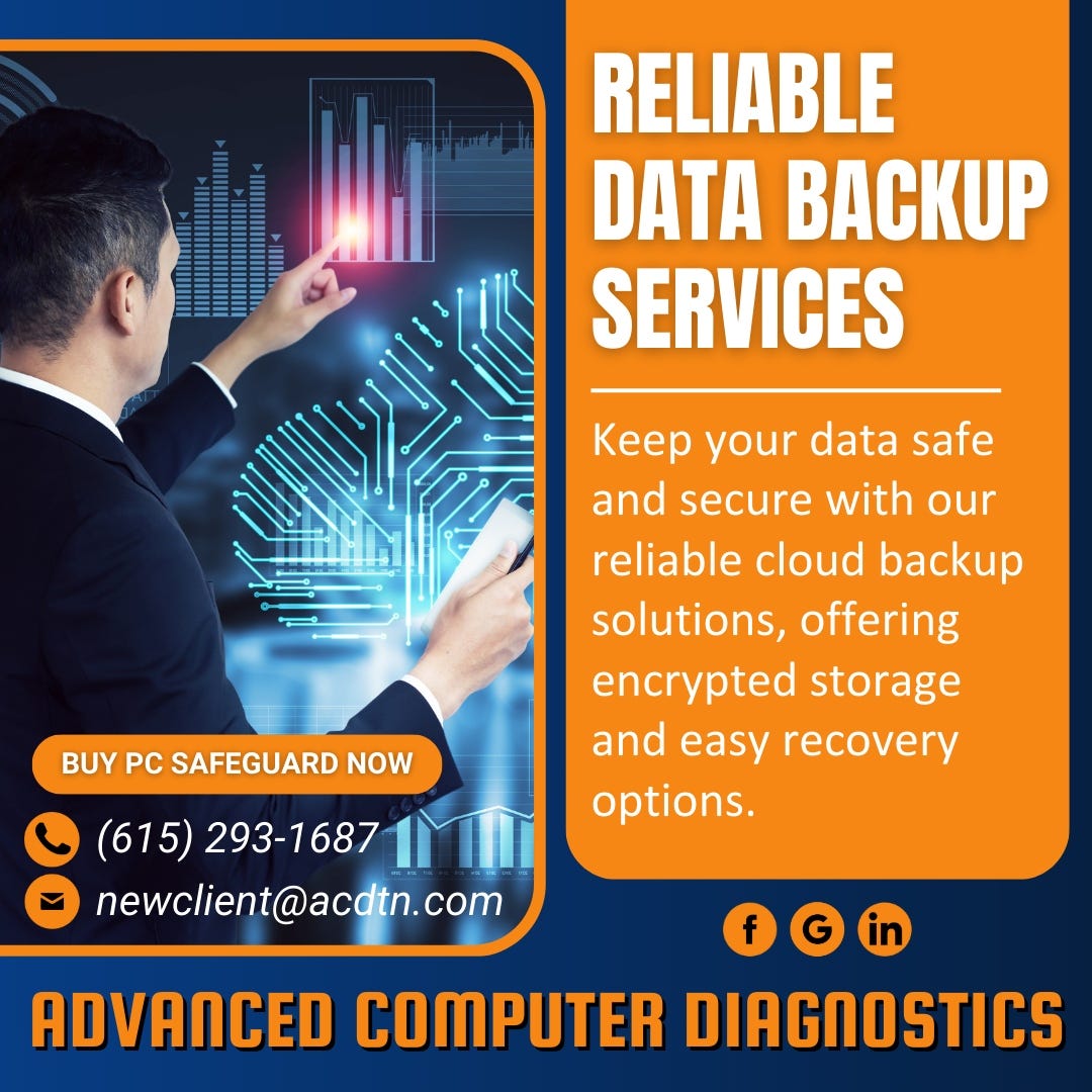 Advanced Computer Diagnostics: Reliable Cloud Data Backup — Encrypted ...