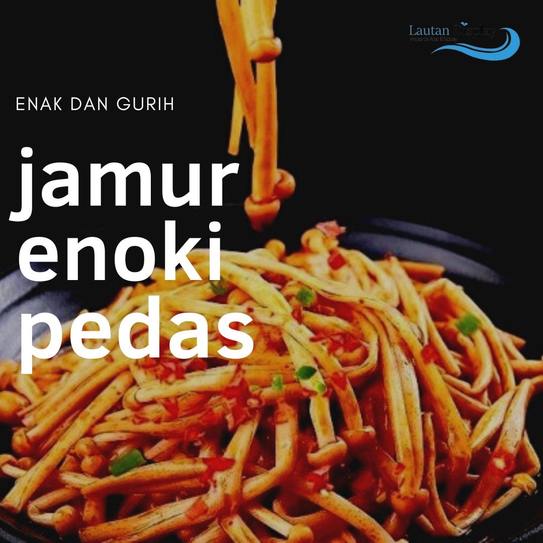 Menu Saat Hujan! Ini Dia Cara Memasak Jamur Enoki Pedas | by ...