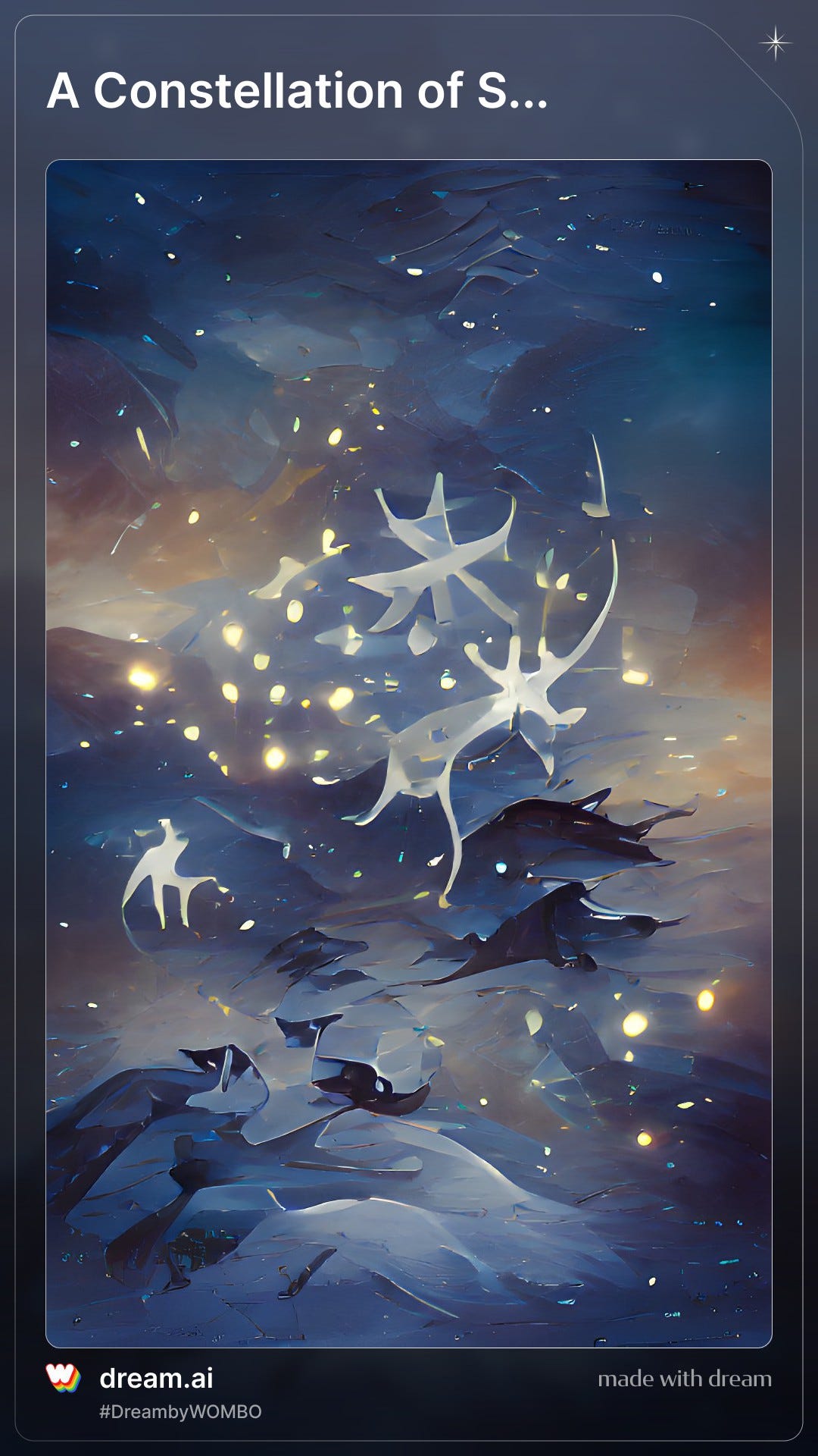 Poem — A Constellation of Snowflakes | by TheGyraffeTypos | Medium