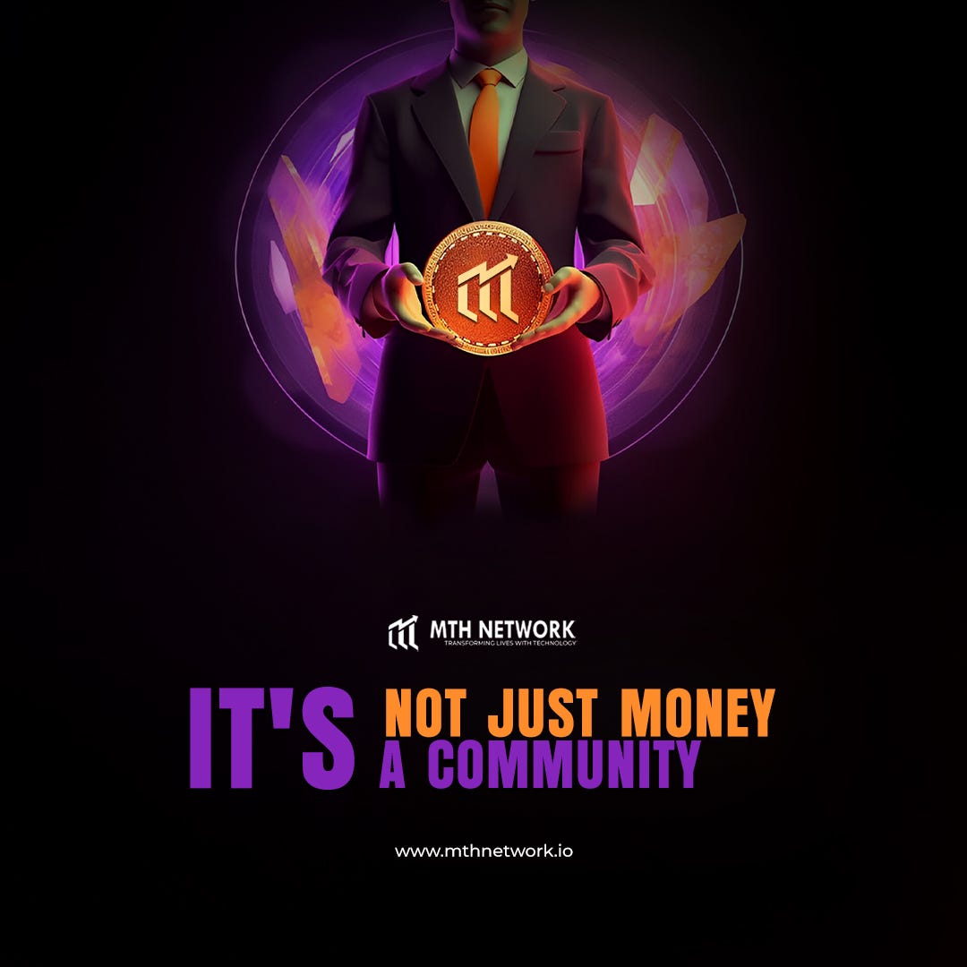 It’s not just money, its a community - Mthnetworkteam - Medium