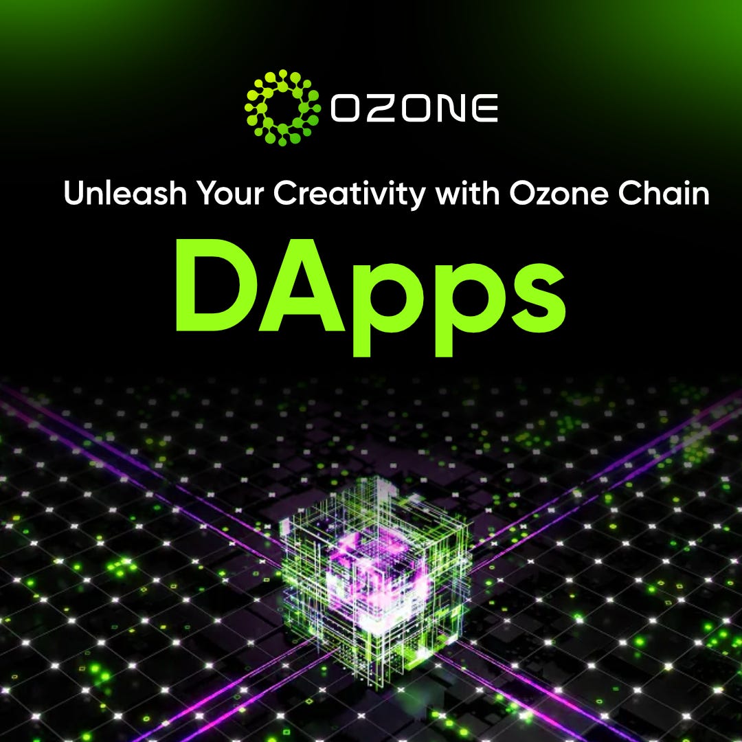 Ozone Chain DApps. Unleash Your Creativity with Ozone… | by Ozone Chain | May, 2024 | Medium