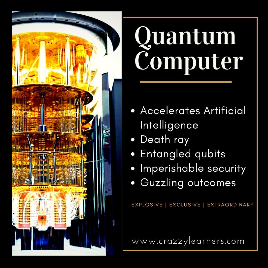 EXPLOSIVE! COMBINATION OFQUANTUM COMPUTERS AND ARTIFICIAL INTELLIGENCE | by Anmol Varshney | Medium