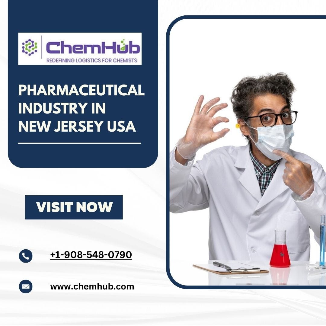 Pharmaceutical Industry in New Jersey USA - Chemicals Companies - Medium