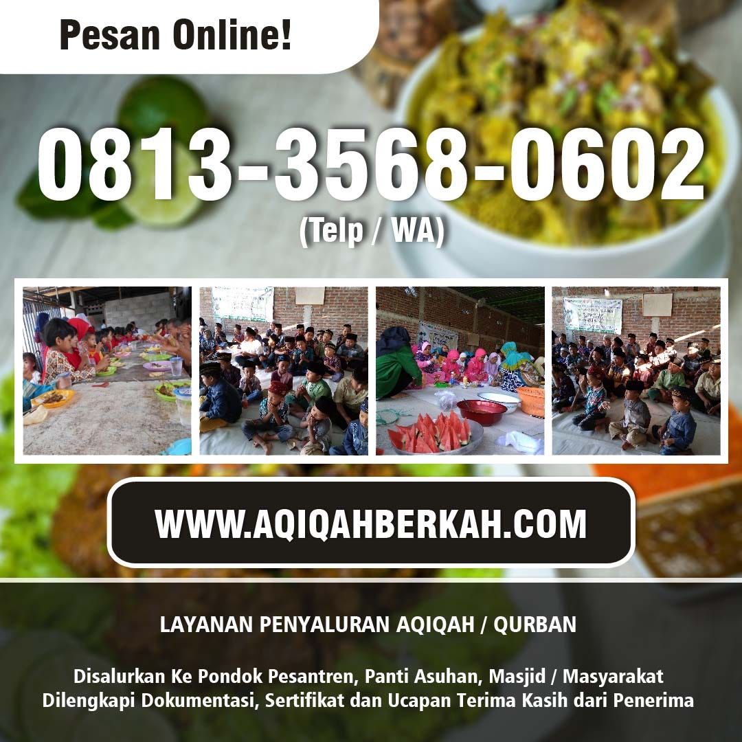 REKOMENDASI 085749622504 Jasa Paket Aqiqah Magetan Takeran | by ...