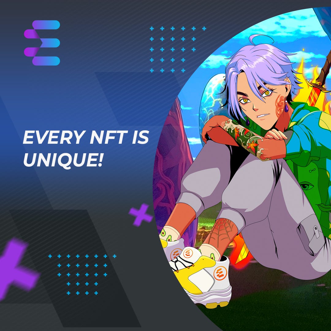 Every NFT is unique!. 💖 Hundreds of elements that make every… | by EGO ...