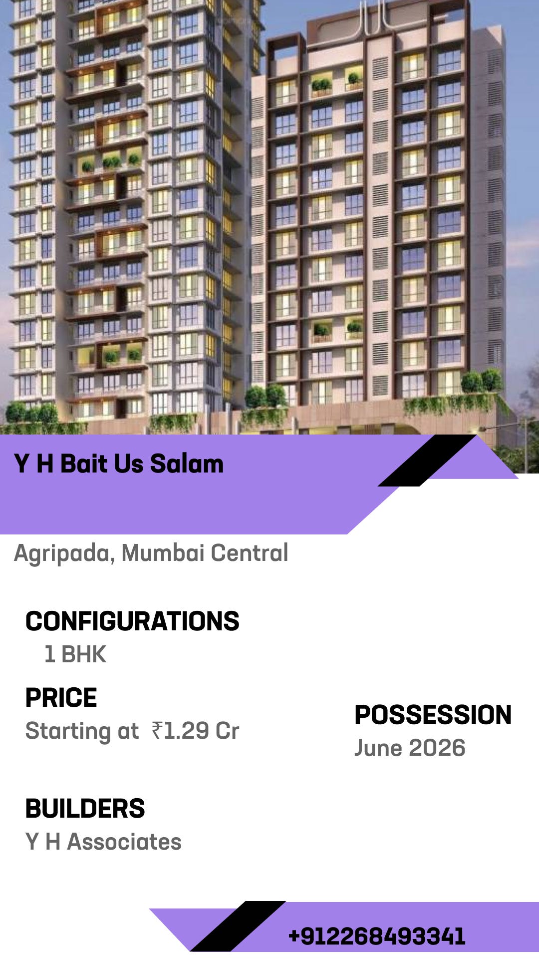 Y H Bait Us Salam — 1 BHK Homes in Mumbai | Dwello - sai patil - Medium