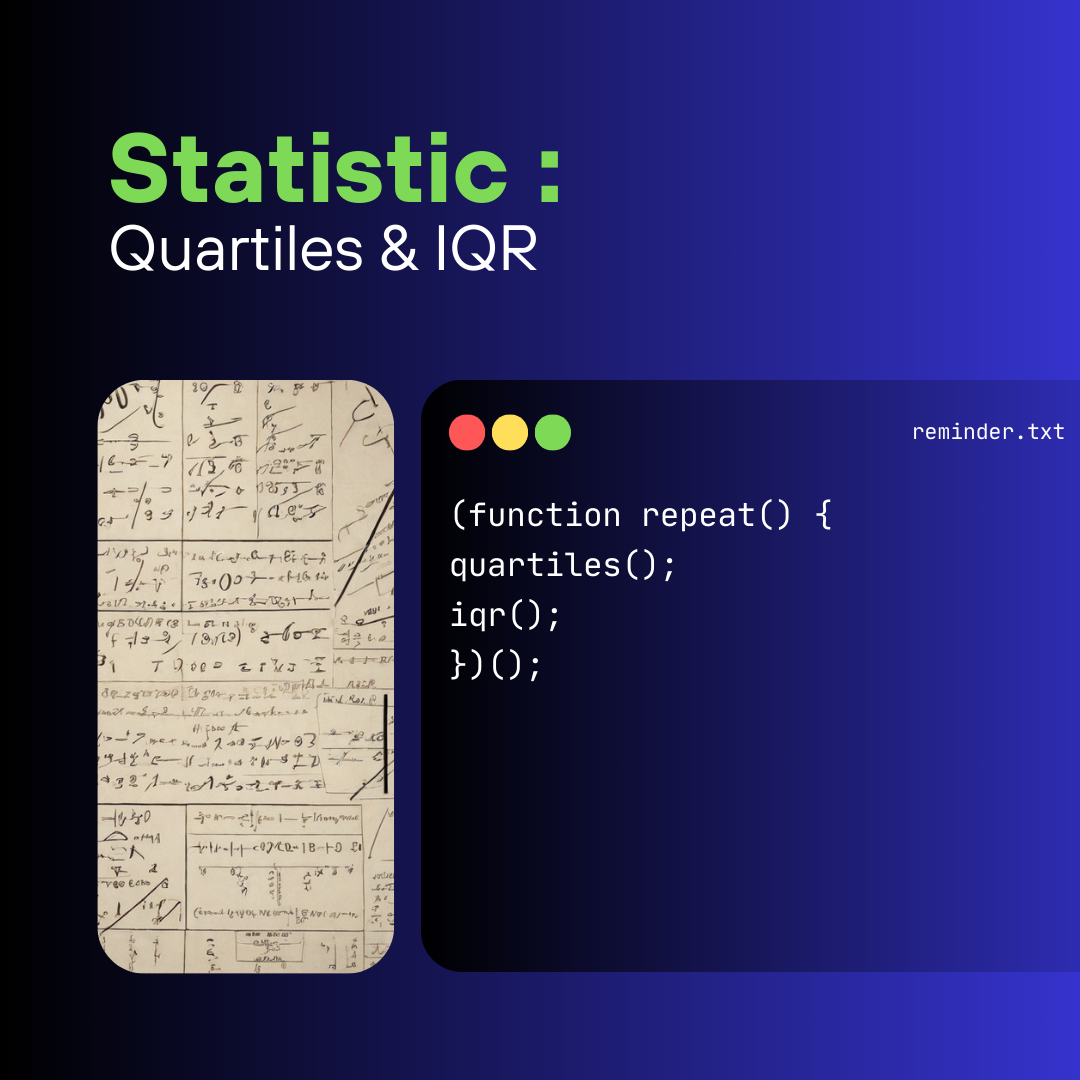 Measurement : Understanding Quartiles and IQRs | by design by mizan ...