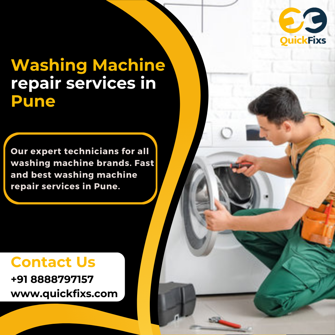 Best Washing Machine repair services in Pune - Quickfixs - Medium