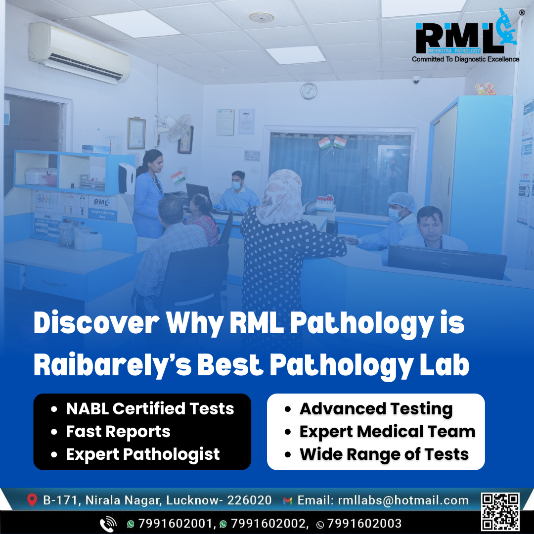 Why RML Pathology is the Best Pathology Lab in Raibarely - Anubhav singh - Medium