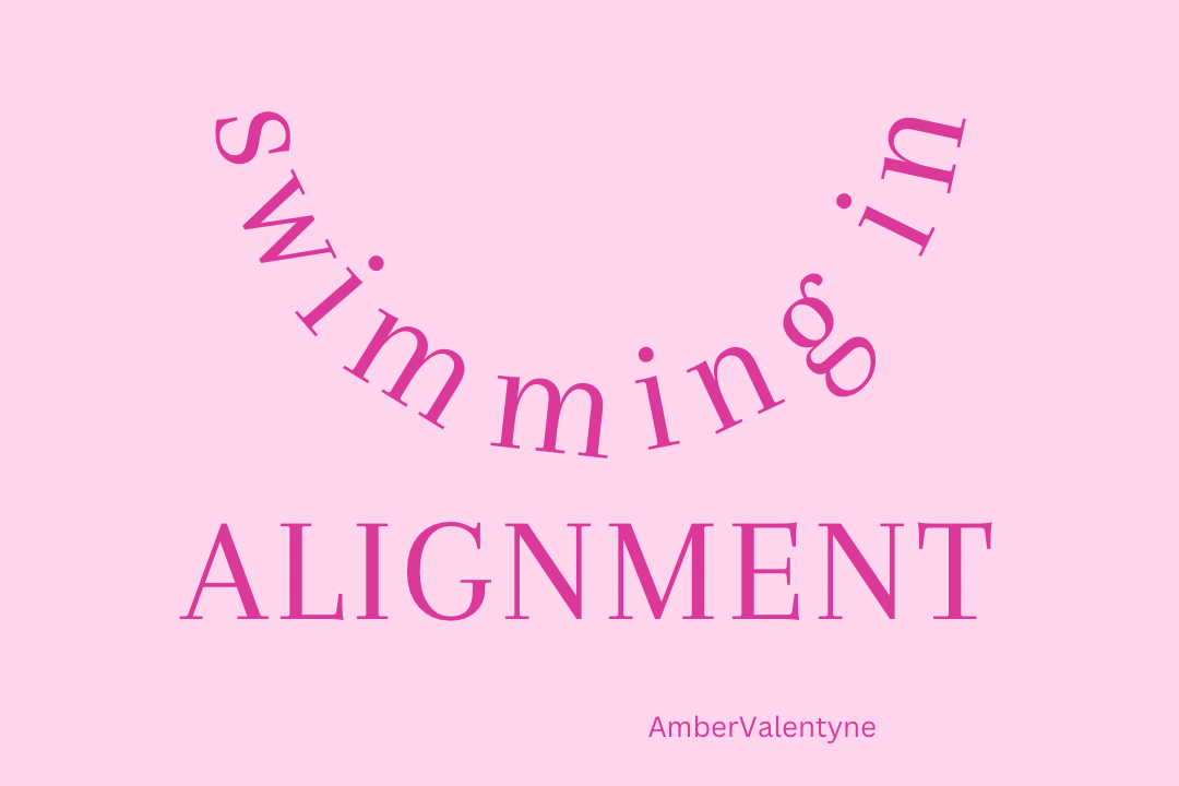 Swimming in alignment. As humans, we will always align with… | by Amber ...