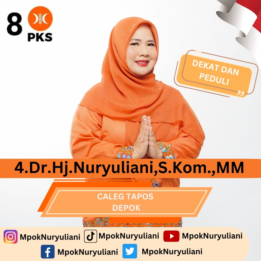 PRIBUMI, Dr Hj Nuryuliani Caleg Tapos Depok - Caleg Sukatani Tapos Depok - Medium