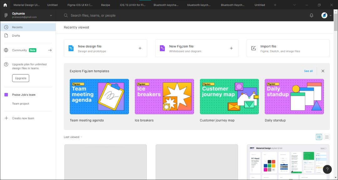 FIGMA!!!. Hello everyone, it’s Praise again here… | by Praise Job | Medium