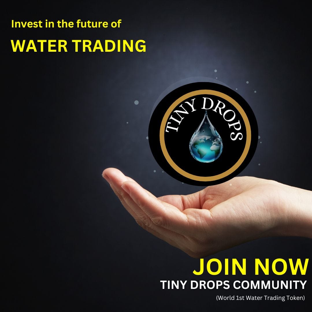 Invest in the future of water trading . - TND Token - Medium