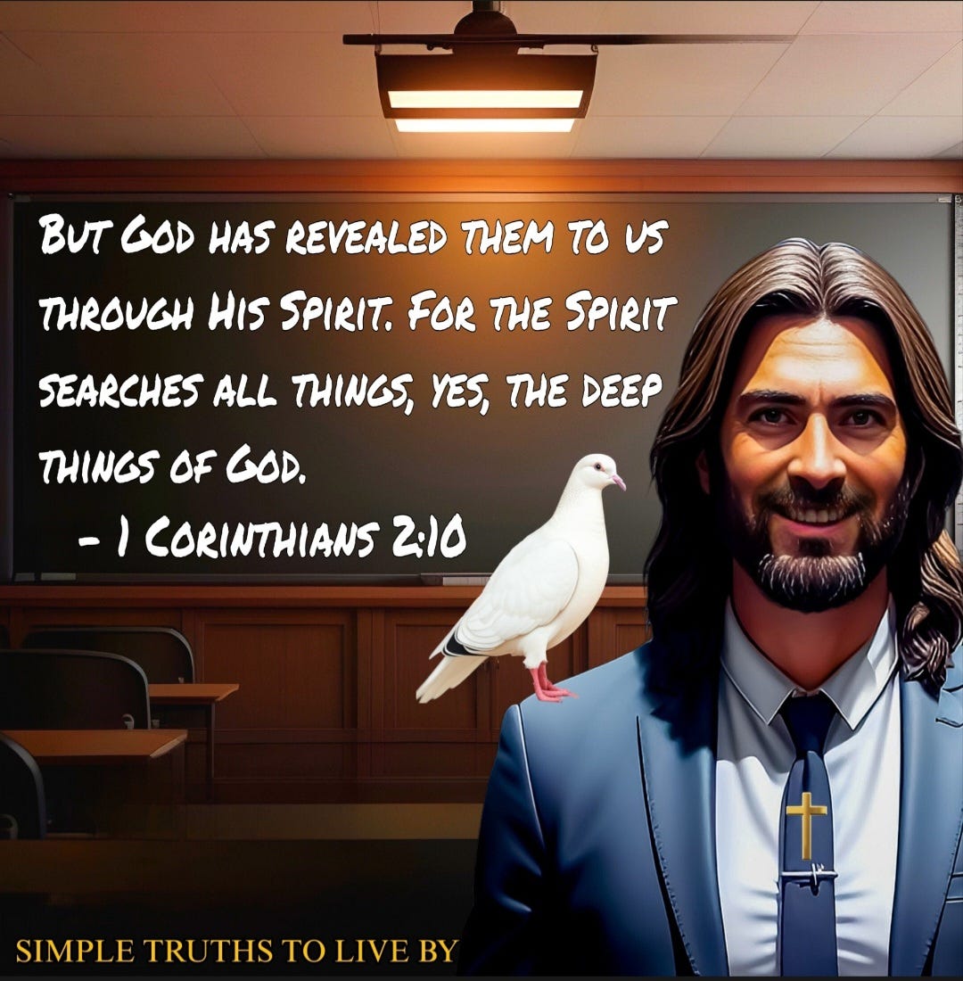 But God has revealed them to us through His Spirit. | by Keith McGivern ...