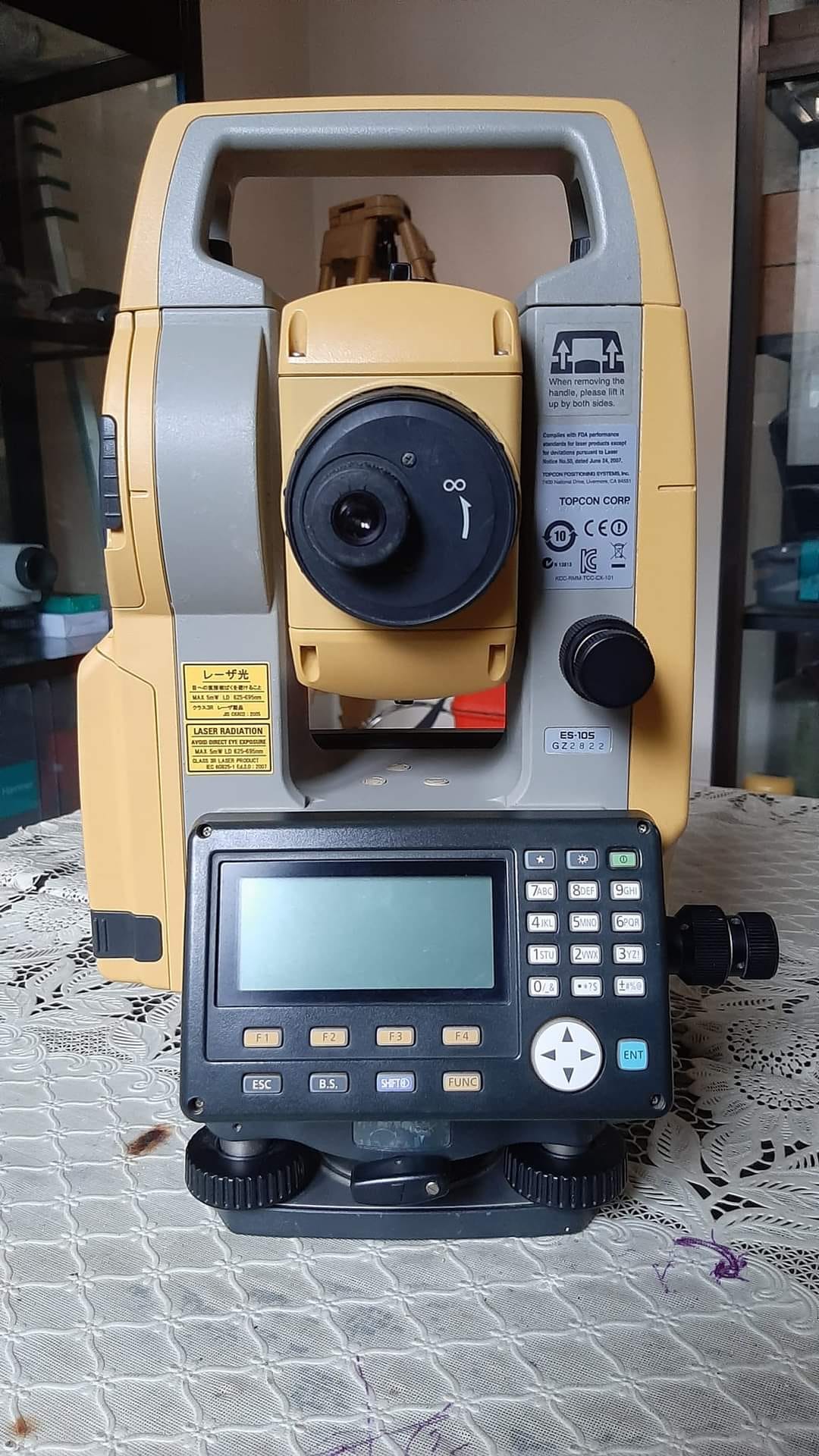 Total Station Topcon ES-105. Jual total station topcon Es-105 bekas… | by Baladsurvey | Medium
