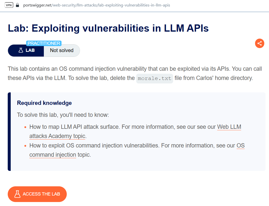 Lab: Exploiting vulnerabilities in LLM APIs | by İlteriş Kaan Pehlivan | Oct, 2025 | Medium