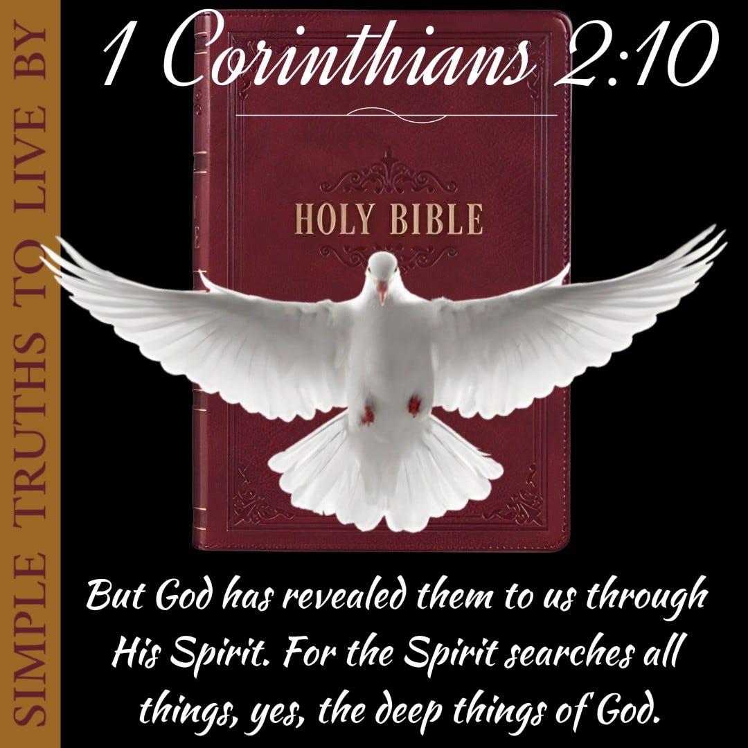 But God has revealed them to us through His Spirit. | by Keith McGivern ...