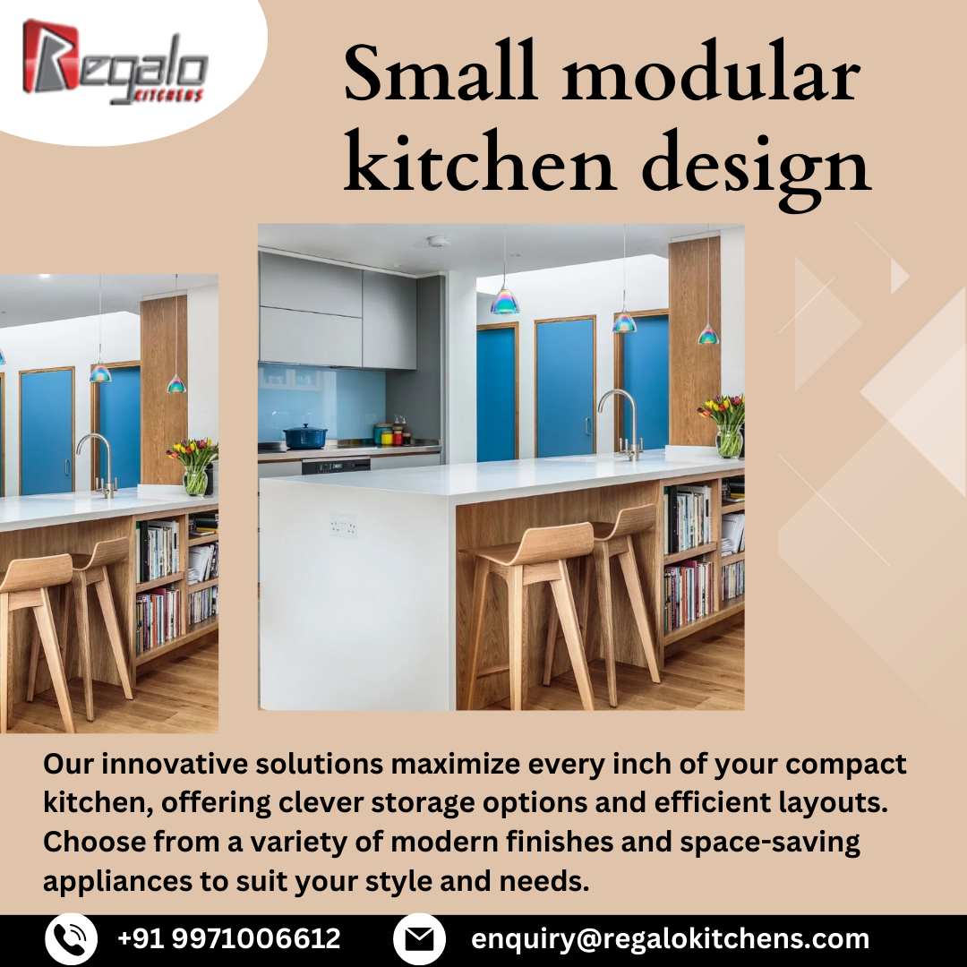 Small Modular Kitchen Design | regalokitchens - Vikash Kumar - Medium