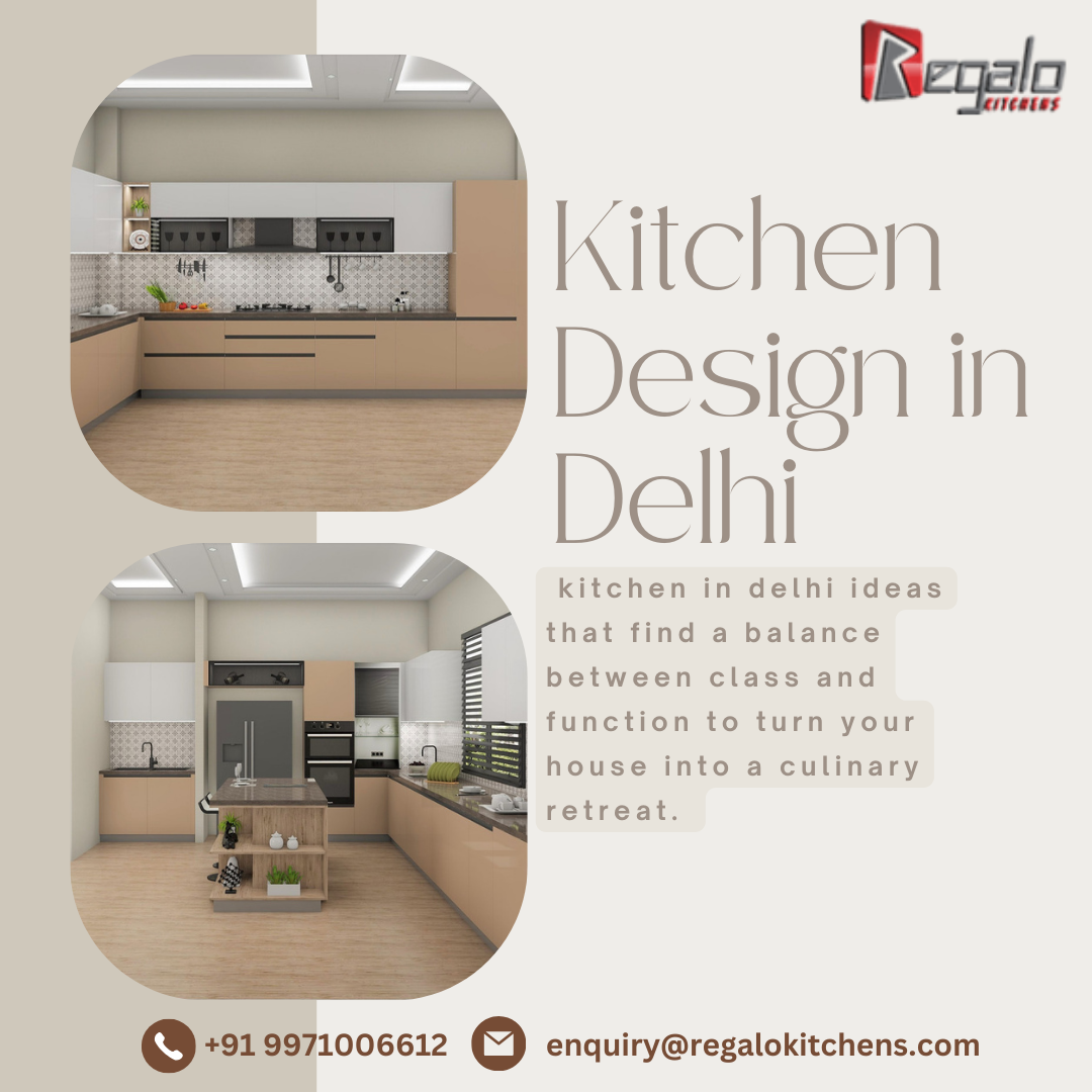 Kitchen Design in Delhi - Kitchen Design - Medium