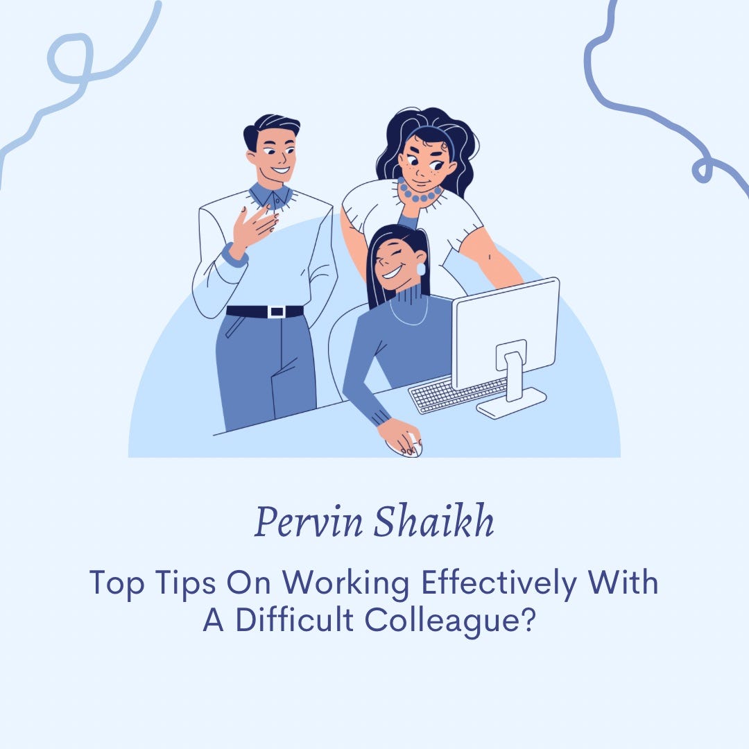 Dealing With A Difficult Colleague Or Boss is Exhausting | by Pervin ...