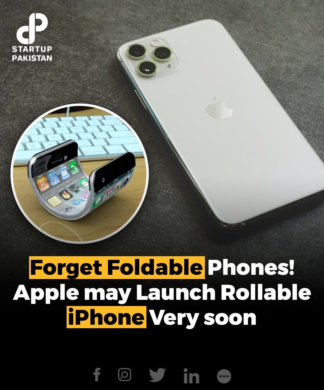 In a much-anticipated move, Apple may release the rollable iPhone. | by ...