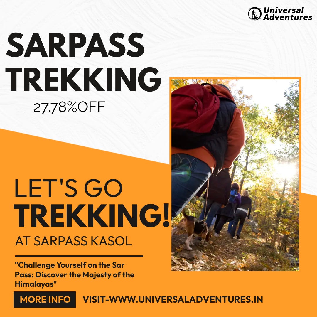 Sar Pass Trek: Why Choose Us?. Sar Pass Trek…….. | by Avni | Aug, 2024 | Medium