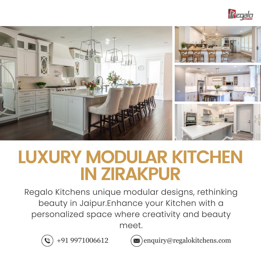 Luxury Modular Kitchen In Zirakpur | Regalo Kitchens Regalo Kitchens ...