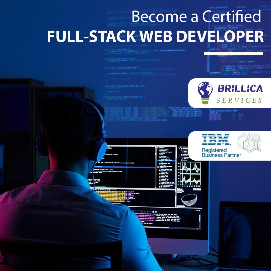 Full Stack Web Development Training - Brillica Services - Medium